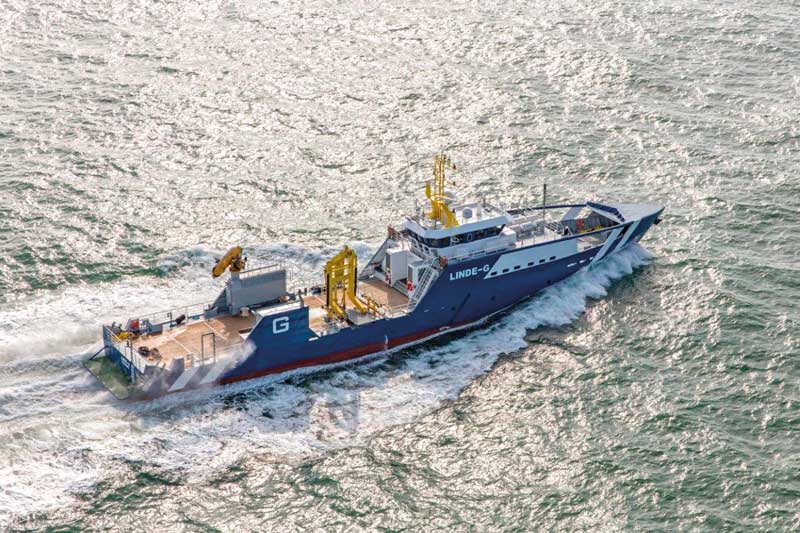 57m Offshore Supply Ship Linde-G - Hull Vane