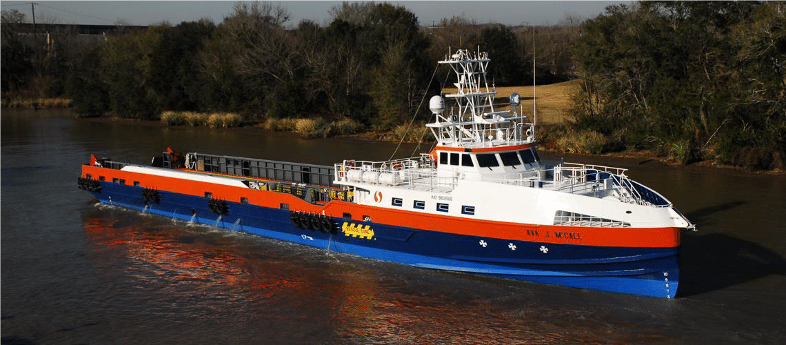 59m Fast Intervention & Supply Vessel (FSIV) - Ava J. McCall - Hull Vane